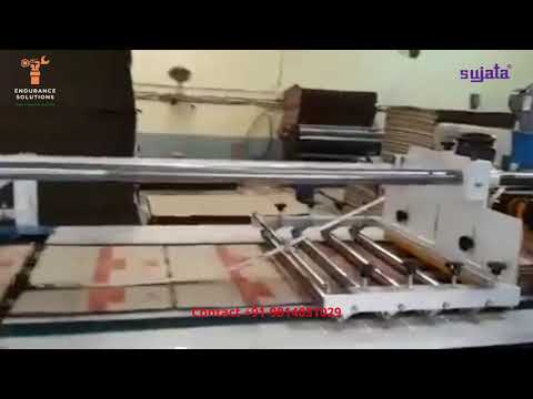 Semi Automatic Folder Gluer – Endurance Solutions