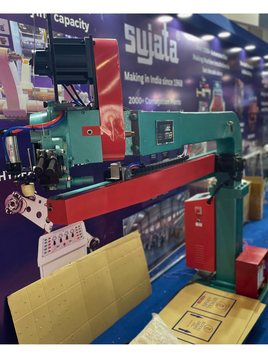Manual Double Servo Box Stitcher – Endurance Solutions
