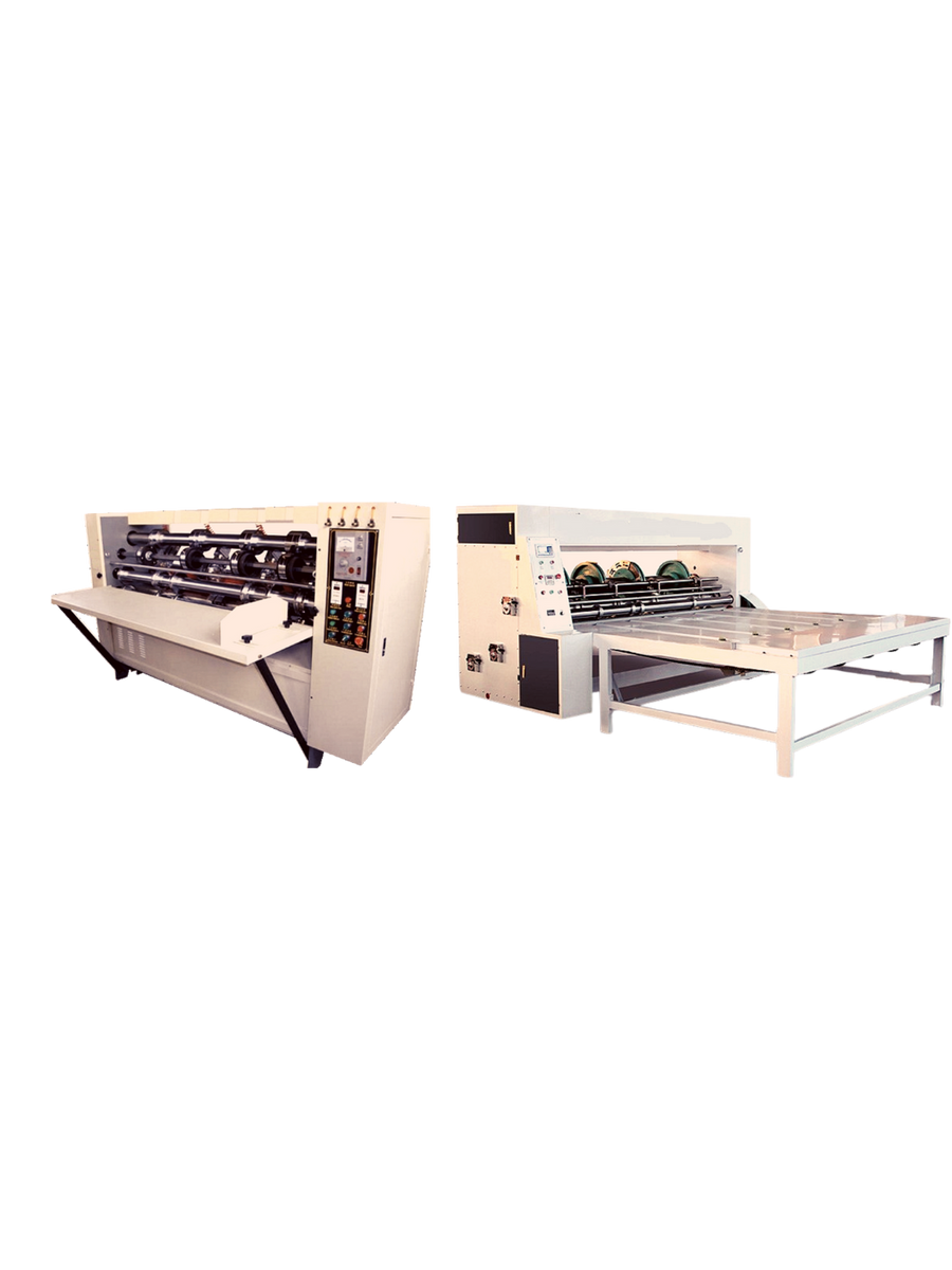 Combined Rotary Creaser Slotter Machine (RS4) and Thin Blade Slitter S ...